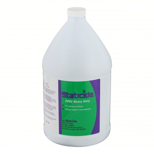 Staticide® 2002 Heavy Duty Static Eliminator - Carpet, Upholstry, & Fa ...